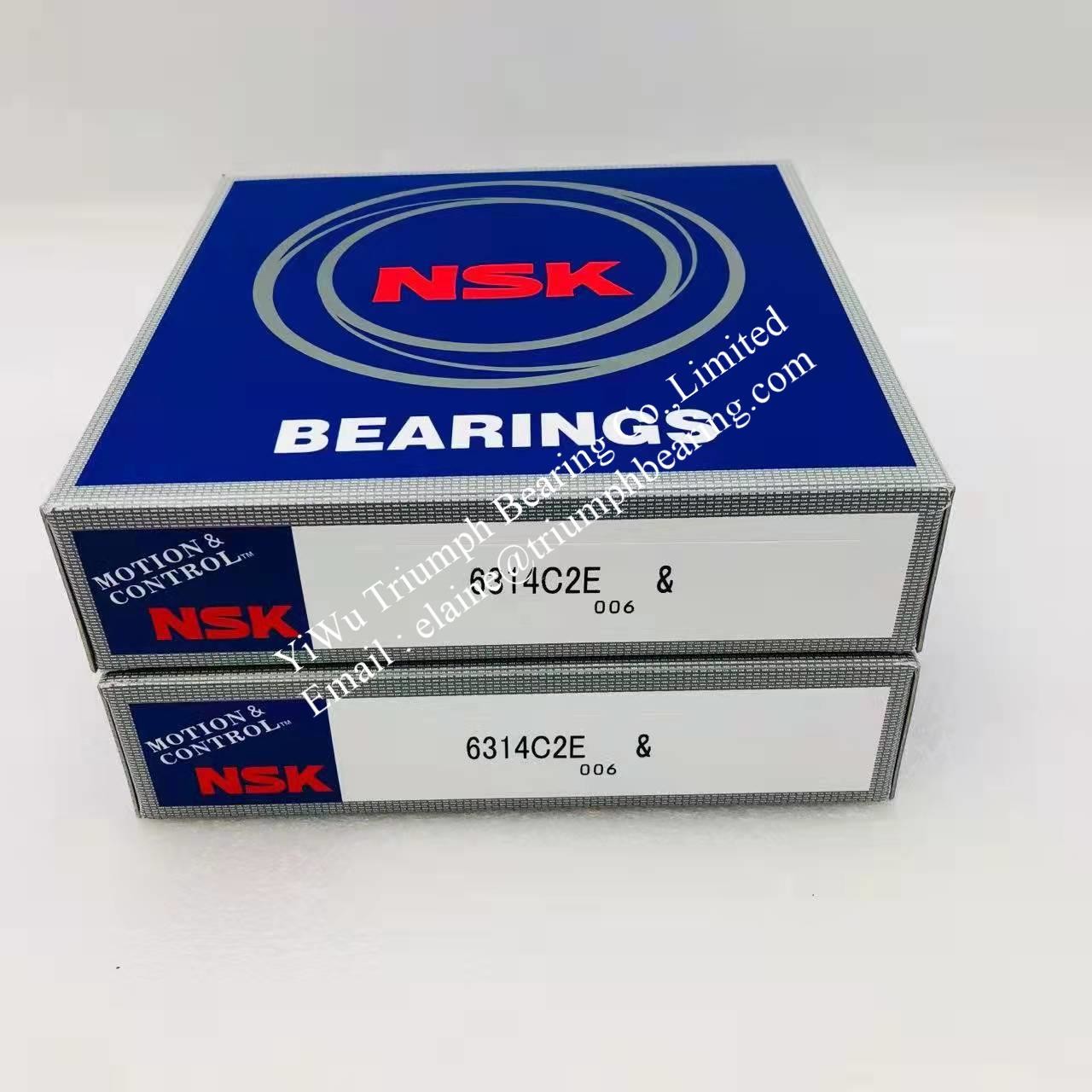 NSK Deep Groove Ball Bearing 6314C2E , 6314