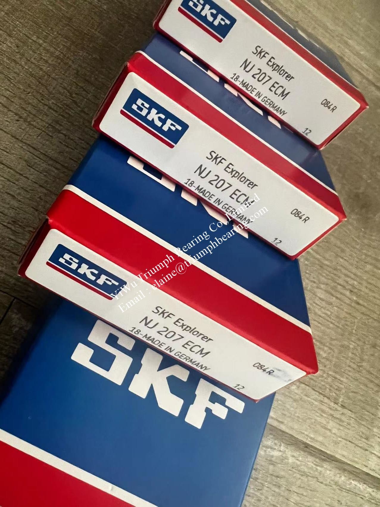 Cylindrical roller bearings, single row NJ 207 ECM